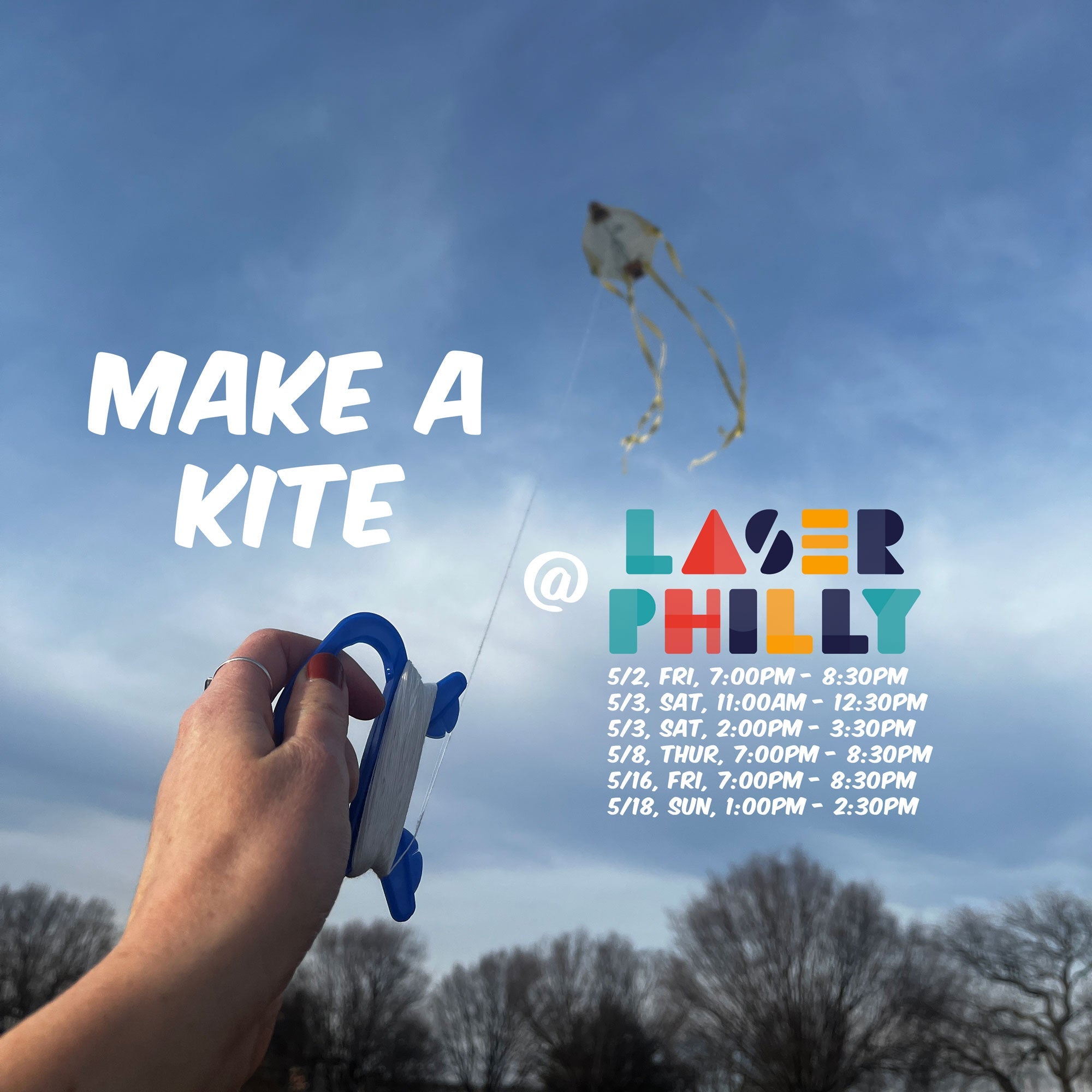 Kite Building – LaserPhilly