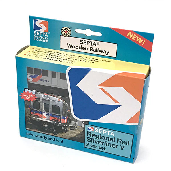SEPTA Silverliner V 2-car set – LaserPhilly